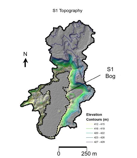 S1 Bog Elevation Maps Spruce